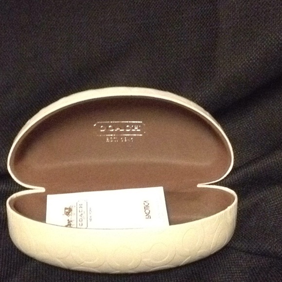 Coach | Accessories | Coach Clamshell Signature Sunglass Case | Poshmark